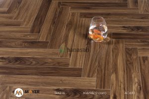 【Sàn gỗ xương cá MAYER MA216™ 】- Gỗ Xanh Chịu nước - Chống ẩm